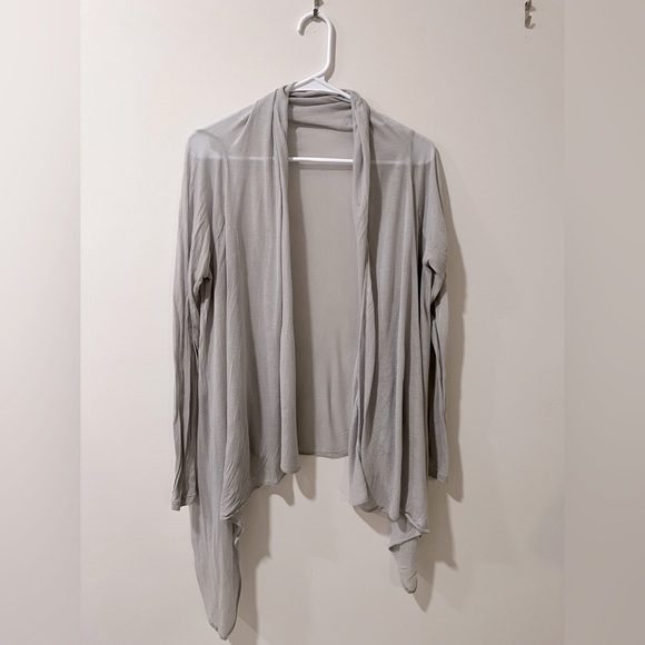 Tops | Light Grey Wrap | Poshmark